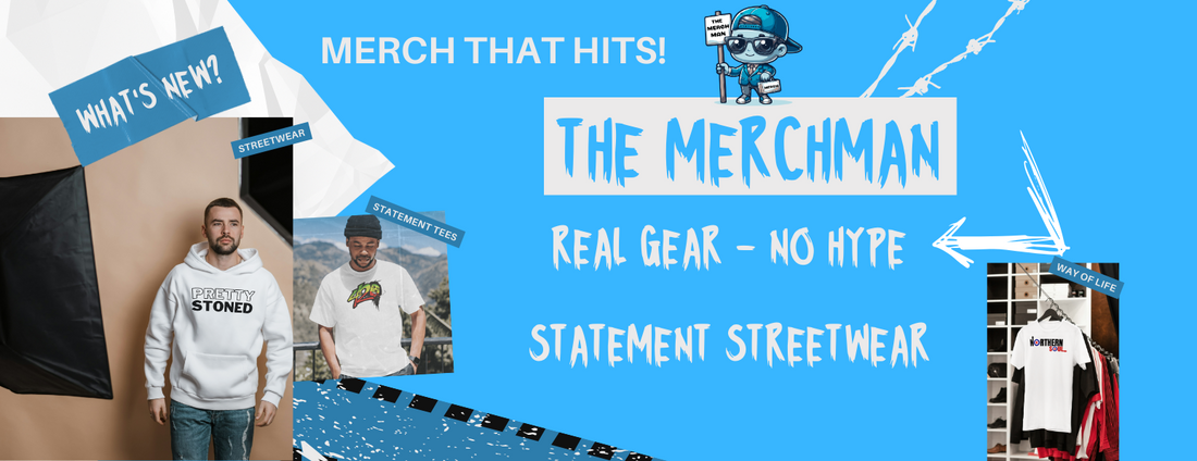 The Merch Man | Unique Printed Clothing & Exclusive Sports Merchandise